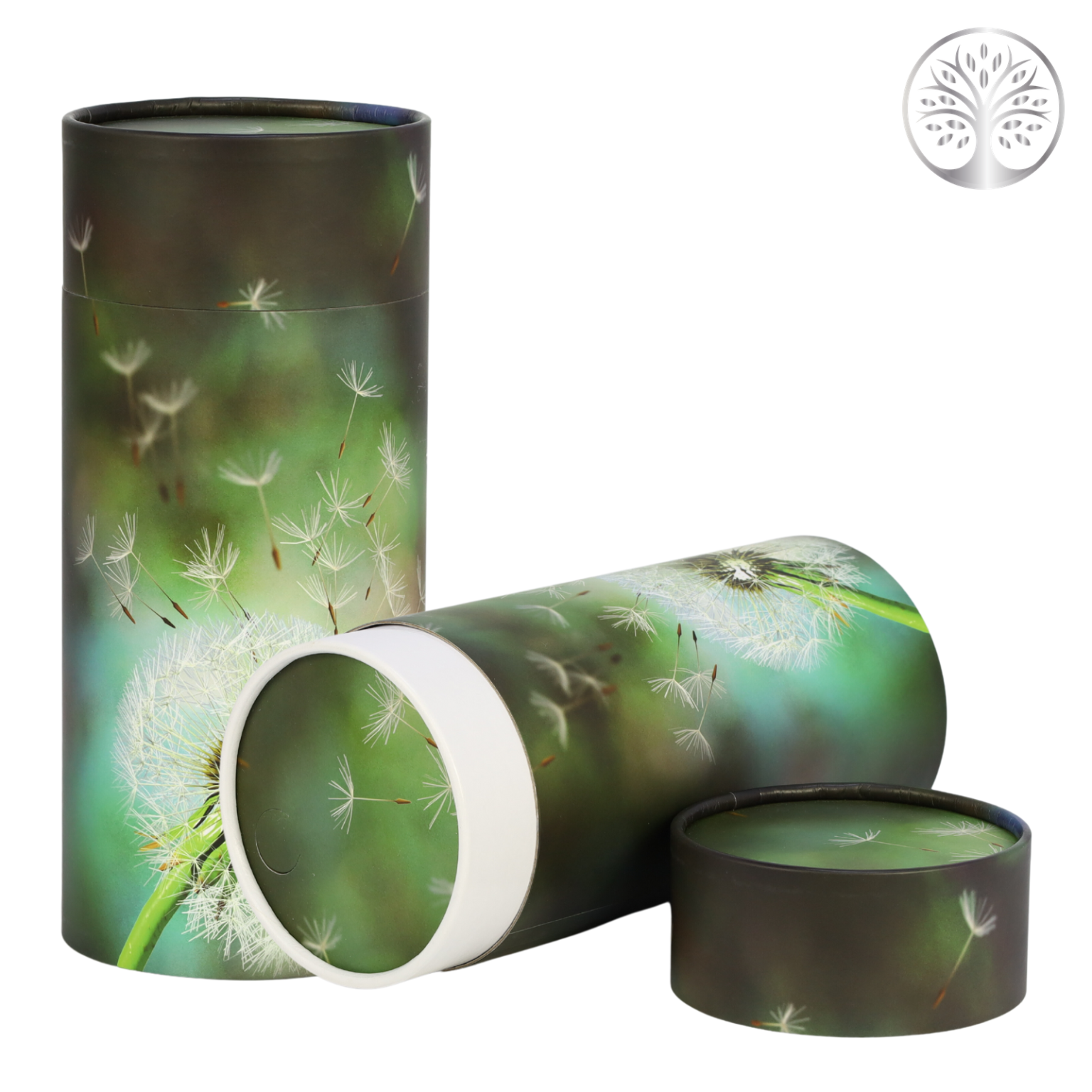 Printed Scatter Tube - Dandelion Wish - Yarwood Memorial Products
